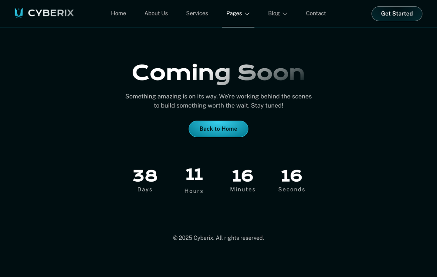 Cyberix – Cyber Security Elementor Template Kit by dejavaid | ThemeForest